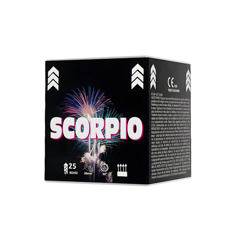Scorpio 25 Βολών - Thunderboy Fireworks Greece